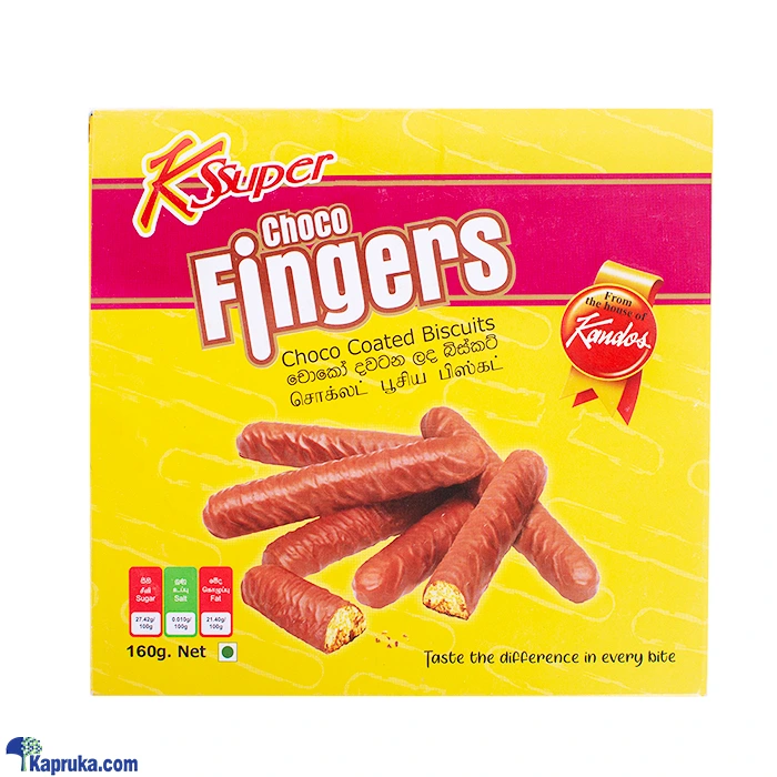 KANDOS | K - Super Choco Fingers Choco Online Price in Sri Lanka | At ...